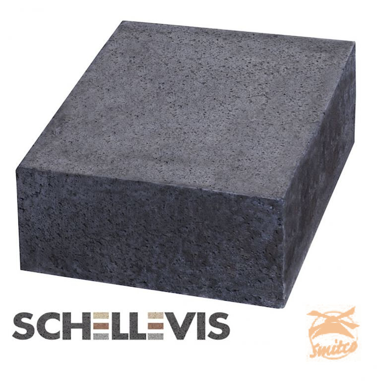 Schellevis Traptreden Massief 100x40x20 Antraciet =V | Smitco Tuinhout ...