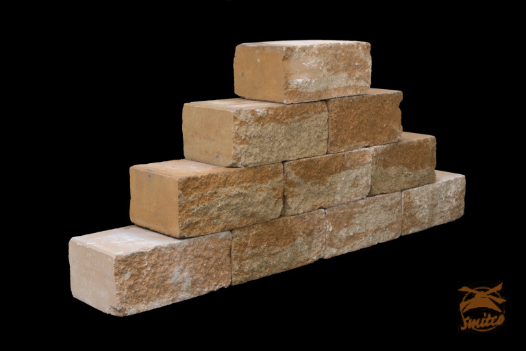 Straight Block 35X20X15 Cm. Mont Blanc | Smitco Tuinhout en Sierbestrating