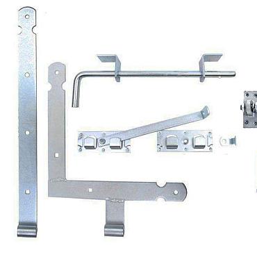 Poortbeslag t.b.v. Dubbele Poorten W19040 | Smitco Tuinhout en ...